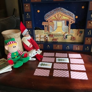 Elf Sick, Reason to Not Move the Elf, Christmas Elf Accessories, Santa ...