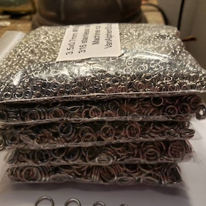 Trizantine Bracelet Kit, Chainmaille Kit, Stainless Steel, Chainmail ...