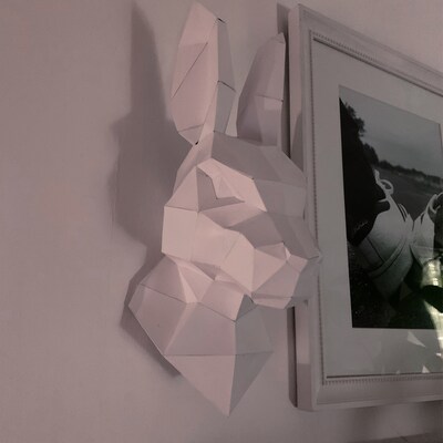 Interior Low Poly, Papercraft, PDF Template, Polygonal Model - Etsy