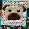 Pug Dog Puppy Quilt Block PDF Pattern - Includes Instructions for 6 ...