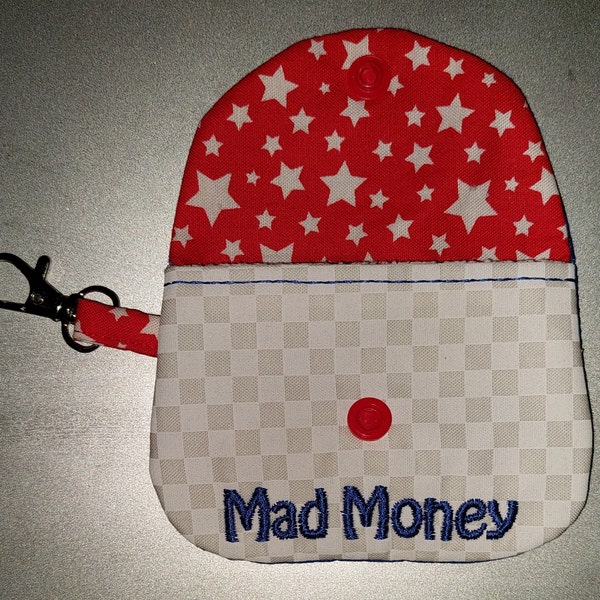 The Mad Money Wallet - ITH in the Hoop Embroidery Design - for 5x7 ...
