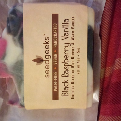 Black Raspberry Vanilla Soap Vegan Soap Homemade Soap - Etsy