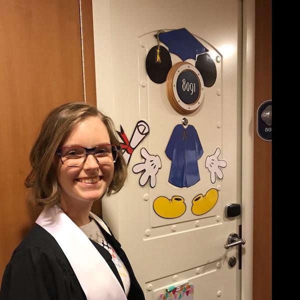 Disney Cruise Door Magnet Graduation Mickey Mouse Magnet Set Chose Your ...