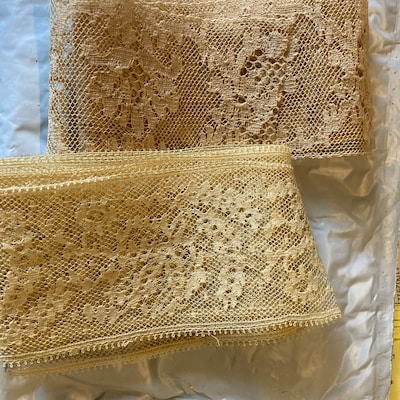 Hand Done Lace Antique Lace - Etsy