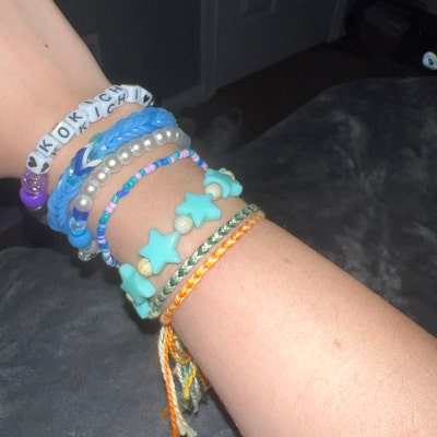 Anxiety Awareness Bracelet Teal, Mental Health, Stress, Anxiety ...