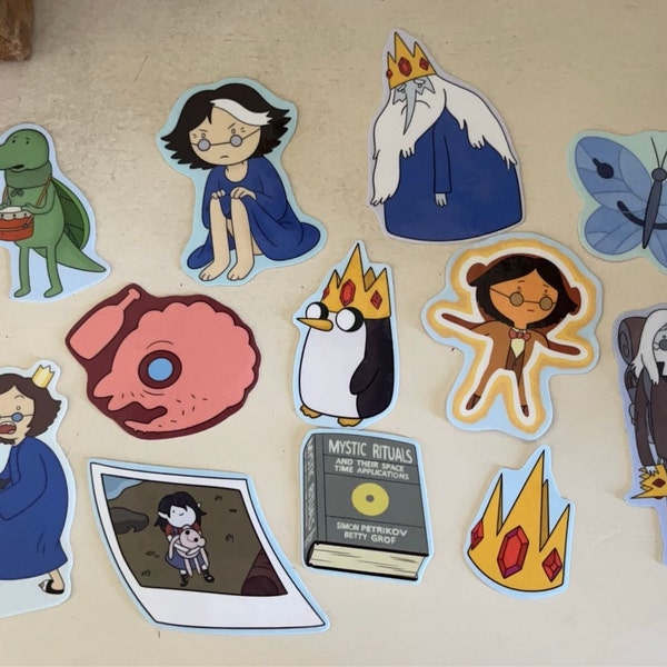 Simon Petrikov - Adventure Time Sticker Pack - 12 Pc - Etsy