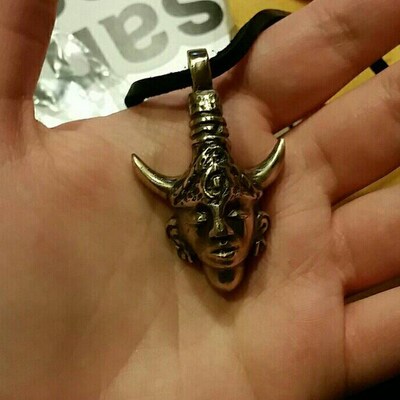 Solid Bronze Handmade Supernatural Samulet Dean's Necklace - Etsy