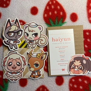 ACNH Sailor Stickers / Animal Crossing Water Bottle Laptop | Etsy