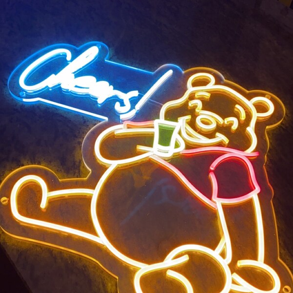 Tron Flynn's Arcade LED Neon Sign, Custom LED Neon Sign, Home Wall Art ...