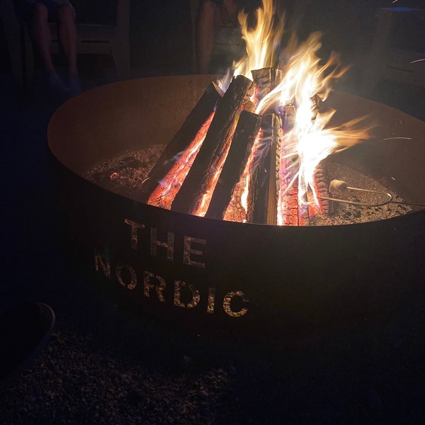 Ultimate Campfire - ORIGINAL Vertical Fire Pit Grate - LOW Smoke, BIG ...