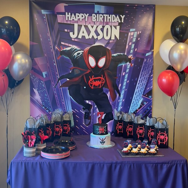 Kids Birthday Custom Theme and Print Backdrop - Etsy