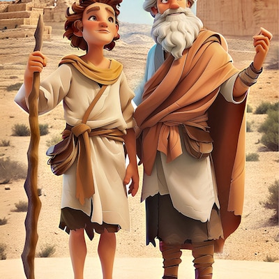 Moses and the Israelites PNG Bundle, Bible Stories, Instant Download - Etsy