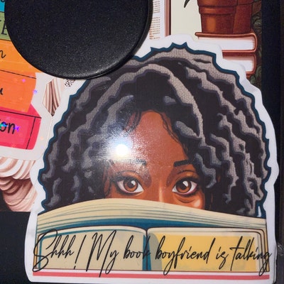 I Know You Lying Sticker, IKYL, Black Woman Who Loves to Read, Black ...