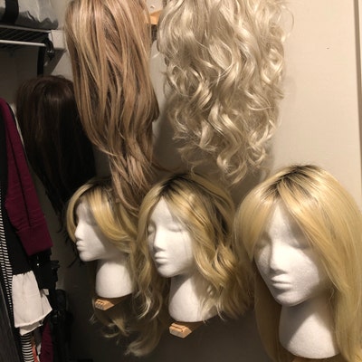 Hanging Wig Rack Ultimate Space-saving Display & Storage for Multiple ...