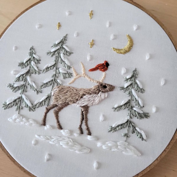 PDF Pattern - 8" Caribou & Cardinal - Bestselling Step by Step Beginner ...