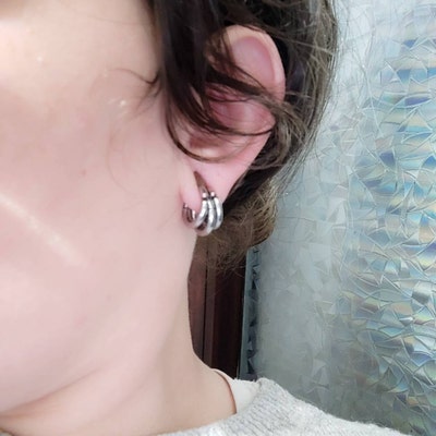 10 Set Multi Ring Stack for Stretched Ears.stackable Gauges Jewelry/ Alternative.twist Rope ...