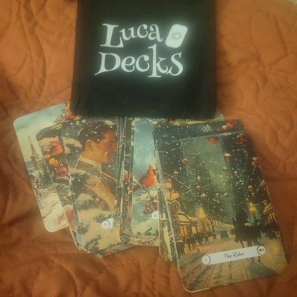 Medieval Gothic Tarot Deck, Post-apocalyptic Tarot Cards, Dark Tarot ...