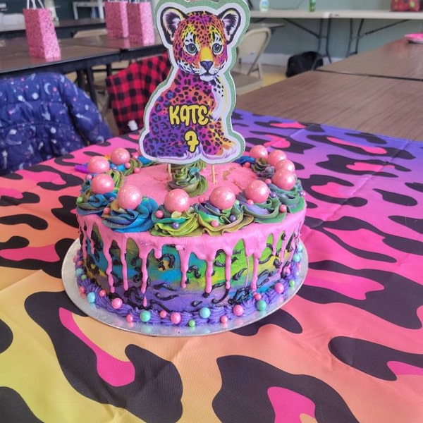 Lisa Frank Inspired Party Banner - Etsy