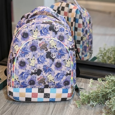 Backpack Sewing Pattern in 2 Sizes, Large and Medium Backpack Pattern ...