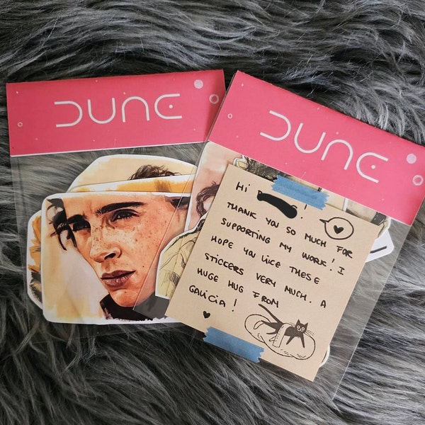 Timothée Chalamet Sticker Pack - Zendaya - Paul Atreides & Chani - Etsy