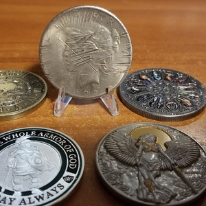 HOBO NICKEL Hobo Coin Ace of Spades Skull Collectible Novelty Coin for ...