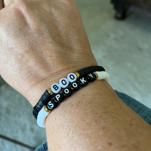 Halloween Bracelet, Halloween Wish Bracelet, Halloween Kids Gift ...