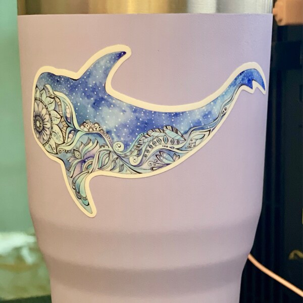 Whale Shark Decal, Waterproof Vinyl Sticker, Laptop Decal, Phone Decal ...