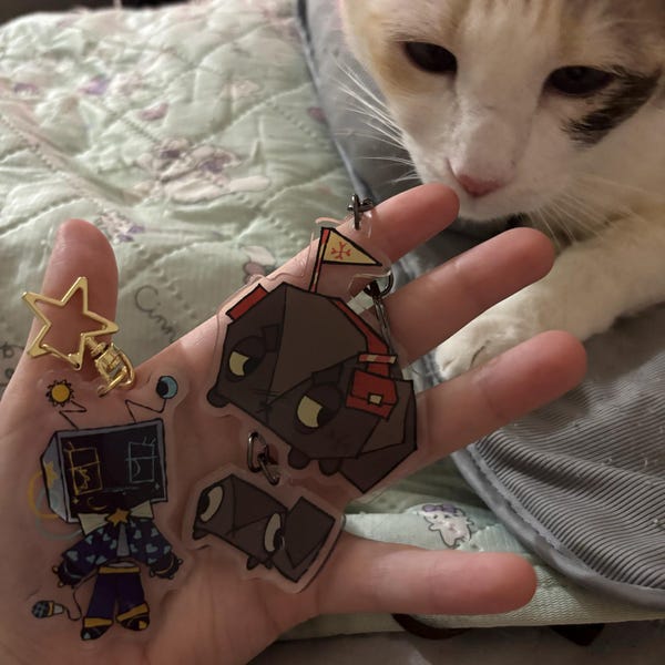 Startime Vee Dandys World Roblox Keychain - Etsy