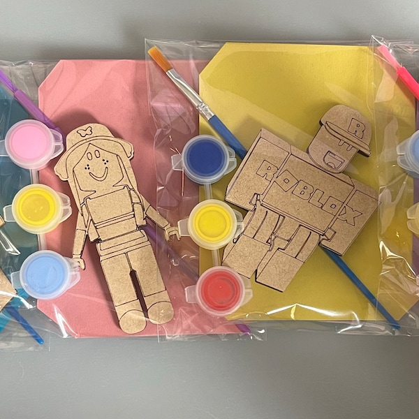 Paint Your Own Gaby / Doll House Character Craft Kit / Birthday Party ...