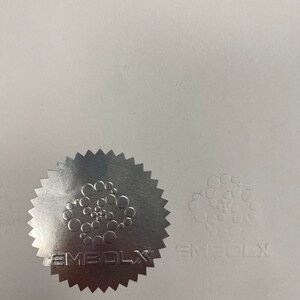 Custom Logo Desk Embosser Silver or Gold Seals Use Your - Etsy