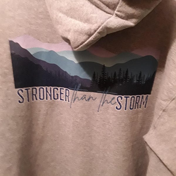 WNC Strong Mountain Scene Kiss-cut Sticker - Lineman, First Responder ...