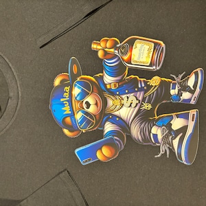 Hip Hop Teddy Bear Graffiti Cartoon Dready Bear Digital Download PNG ...