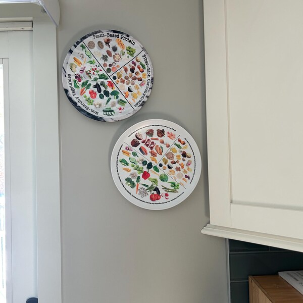 Nutrition Portion Control Plate for Kids , Healthy Eating, 10" Myplate ...