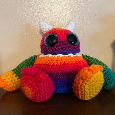 Worry Monster Crochet Pattern PDF - Etsy