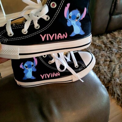 Custom Stitch Converse for Kids - Etsy