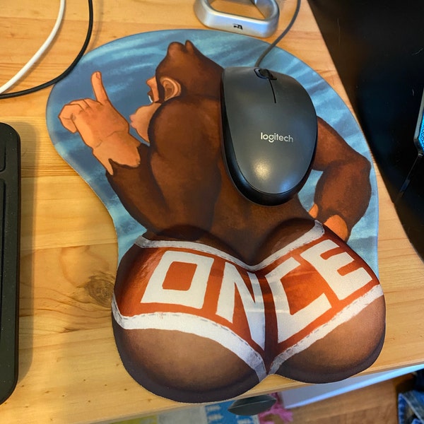 Monkey Butt ONCE Booty 3D Mousepad - Etsy