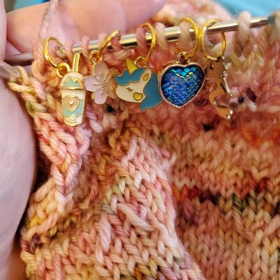 Knit Happy Knit Notions Box for Travel TSA Airplane Knit - Etsy