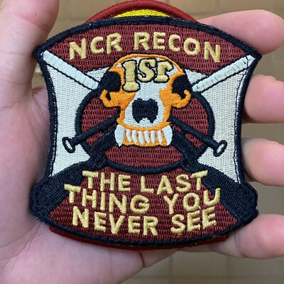 Fallout New Vegas Inspired NCR Recon Sniper Cosplay Gamer Patch Hook ...