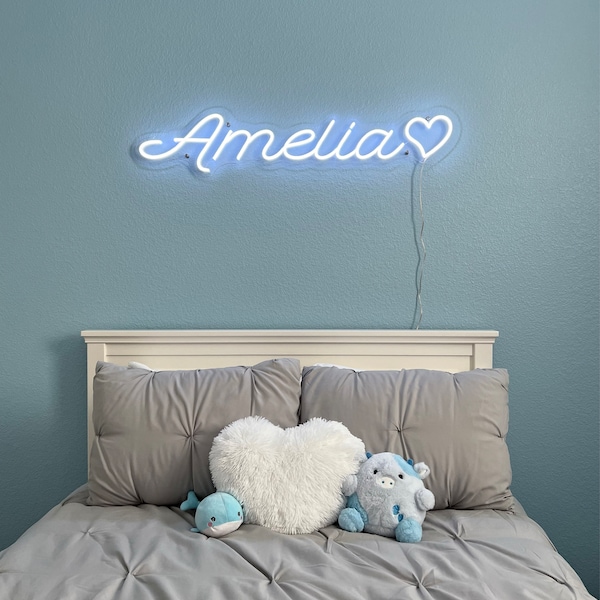 Custom Name Neon Sign for Kids | Neon Name Sign | Teenage Girls Gifts ...