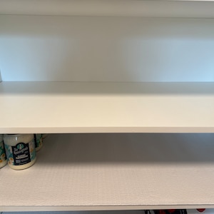 Hardrock Maple Melamine Shelf Customizable, 1/2'' Thickness, Cut-to ...