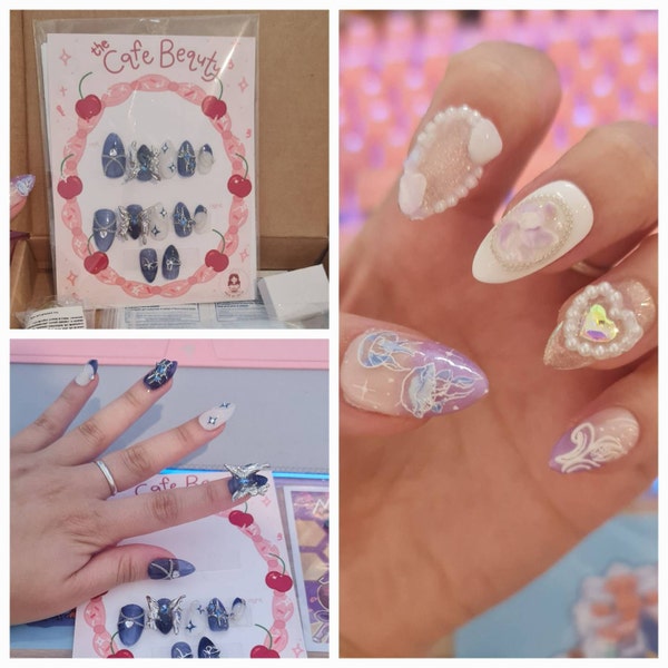 The Friendly Monster Kawaii Nails Anime Nails SG Nails Cute Nails ...