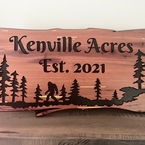 Carved Wood Sign Personalized Wood Sign Custom Wood Signs Engraved Sign ...