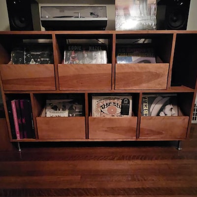 Record Storage Cabinet, 10-drawer - Etsy