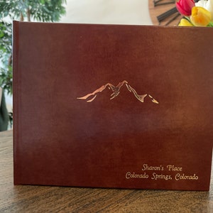 Memorial Guest Book Embossed Funeral Book, in Loving Memory Choose Your ...
