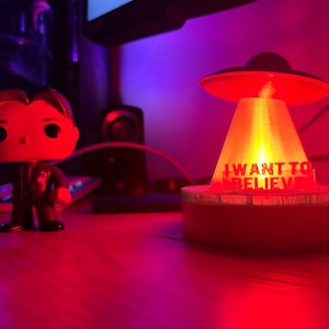 Retro Futuristic Rocket Space Ship / Spaceship LED Lamp Free Shipping ...