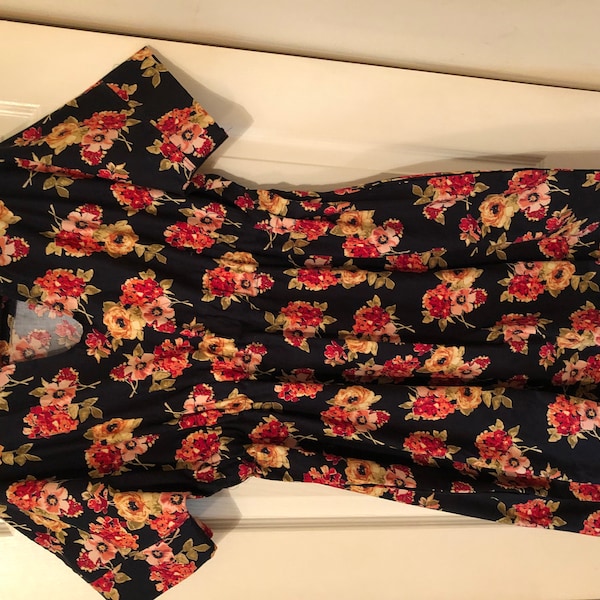 Funnel Neck Tunic Sewing Pattern, PRINTED PAPER PATTERN, Oversized ...