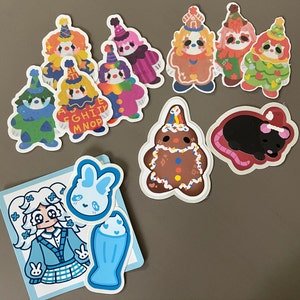 Holographic Clowns Sticker Pack - Etsy