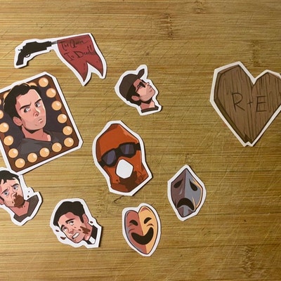 Stanley Uris Sticker Set - Etsy