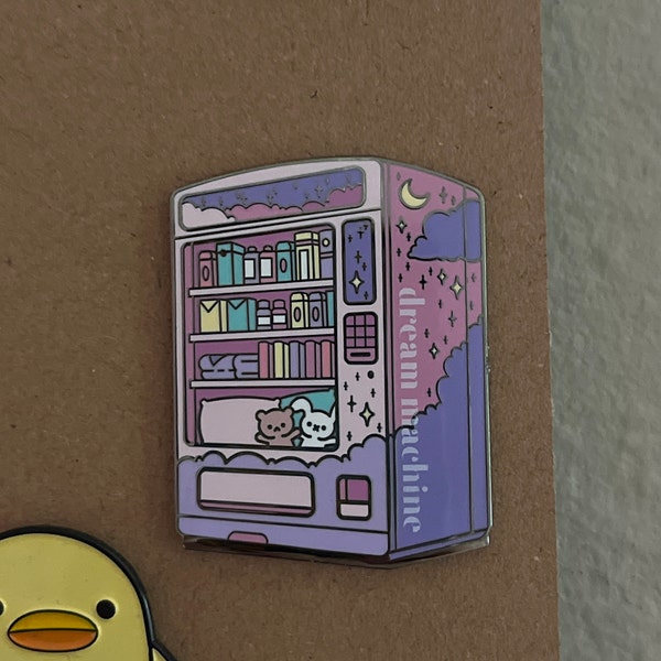 Dream Machine Aesthetic Vending Machine Enamel Pin - Etsy