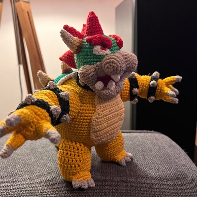 Bowser Crochet Pattern Amigurumi PDF ENGLISH Instructions Only - Etsy